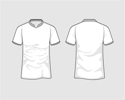 Blank Shirt Sport Design Template Vector Soccer Jersey Mockup For