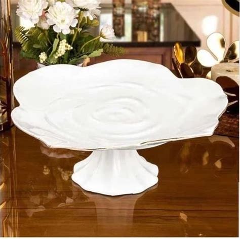خرید و قیمت شیرینی خوری چینی پایه دار رز لمون چینی آراد ترب