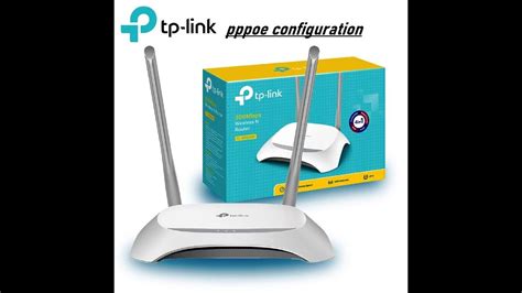 How To Configure Pppoe Connection Tp Link Router Youtube