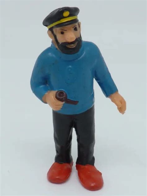 ANCIENNE FIGURINE PVC Plastique Personnage Tintin Z16 EUR 9 99