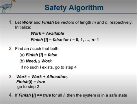 03 21 2023 os deadlock detection and avoidance algorithms flashcards