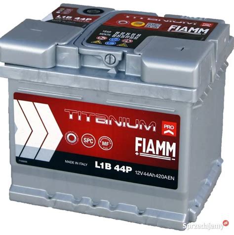 Akumulator FIAMM TITANIUM PRO 12V 44Ah 420A Prawy Plus Wrocław Sprzedajemy pl