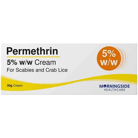 Permethrin 5 Ww Cream 30g Welzo