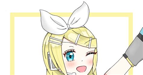 鏡音リン 鏡音リン かざやのイラスト Pixiv