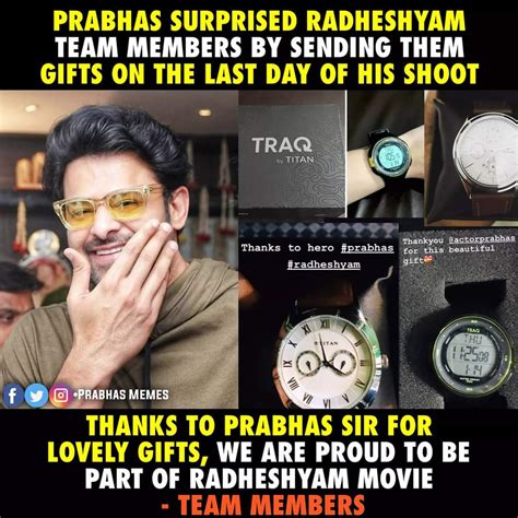 Prabhas Memes On Twitter Ts To Radheshyam Adipurush Crew And Now