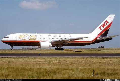 N604tw Trans World Airlines Twa Boeing 767 231 Photo By Toni Marimon