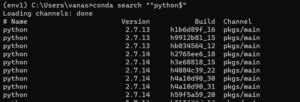 How To Change The Python Version Of The Conda Virtual Environment