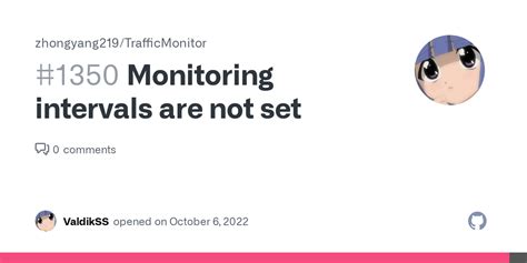 monitoring intervals are not set · issue 1350 · zhongyang219