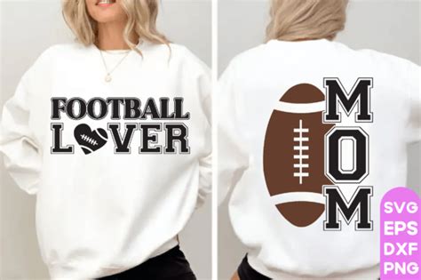 Football Lover Mom Senior Football Svg Graphic By Fh Magic Studio