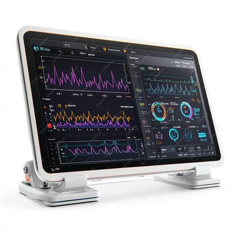Modern Patient Monitoring Interface With Realtime Data Integration And