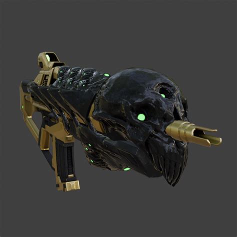 3d file abyss defiant adept 🔫 ・model to download and 3d print・cults