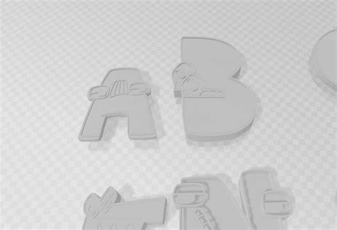 Stl File Alphabet Lore・model To Download And 3d Print・cults
