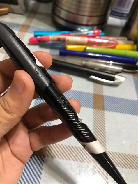 Flat Tip Calligraphy Pen Nib Hobbies Toys Stationary Craft