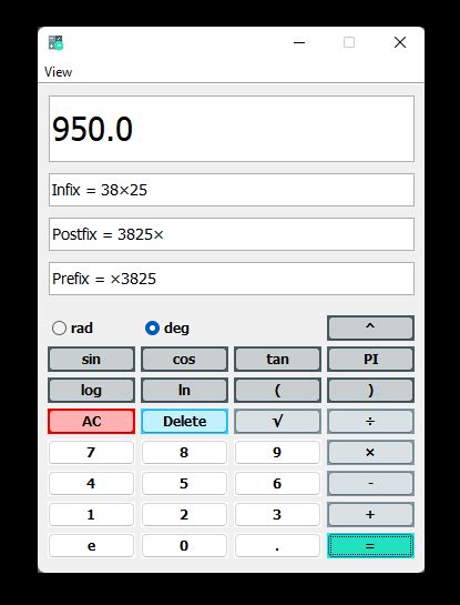 GitHub Hassanzadehmahdi Scientific Calculator A Scientific Calculator Program That Gets Infix