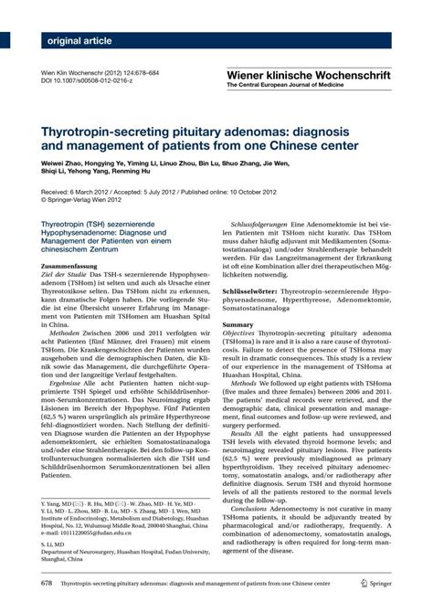 Digital Article Delivery Services On Linkedin Thyrotropin Secreting Pituitary