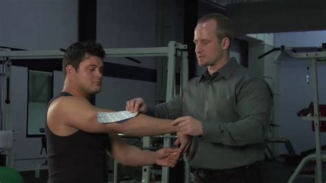 KT Tape Kinesiology Taping Instructions For Tennis Elbow YouTube