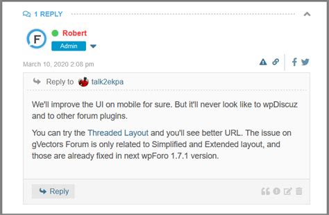 PLEASE Redesign WpForo To Look Like WpDiscuz General Discussions