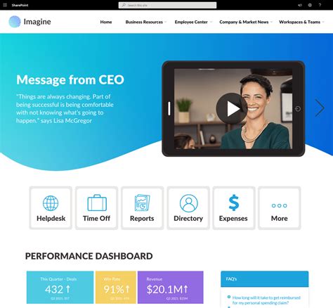15 Modern Sharepoint Intranet Site Examples For 2023 Artofit