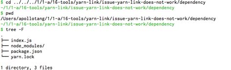 Yarn Link Does Not Work · Issue 6880 · Yarnpkgyarn · Github