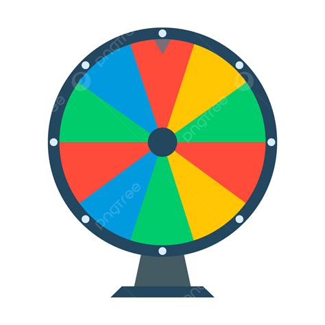 Spin Wheel Vector Illustration Spin Spin Wheel Games Png And ️