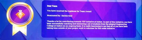 Rajshree Majhi On Linkedin Java Technology Yep Teamaward Tcs Tcsgems