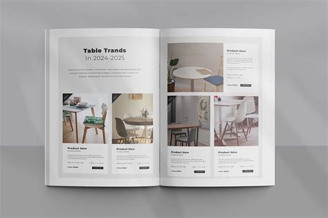 Product Catalog And Furniture Catalog Template Brochure Afsar15