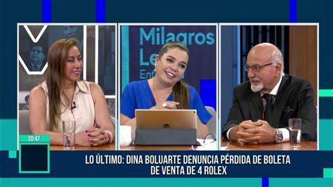 Milagros Leiva Entrevista Abr 01 33 Oscorima Tiene El Rolex
