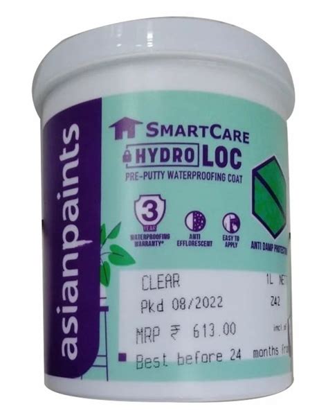 Smart Care Hydroloc Asian Paint 1 L At Rs 450 Bucket In Kalyan ID