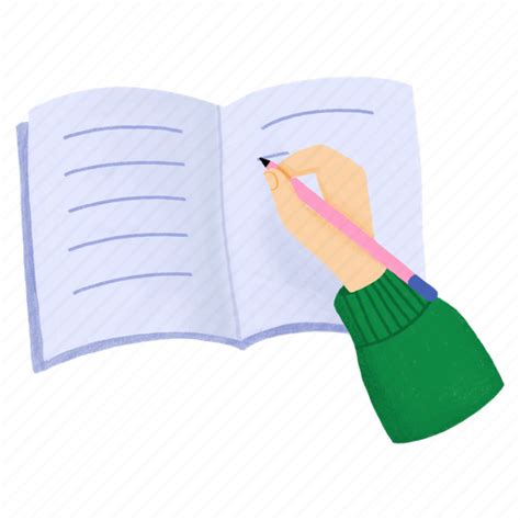 Writing Diary Take Note Lecture Notes Learning Study Education Icon Download On Iconfinder