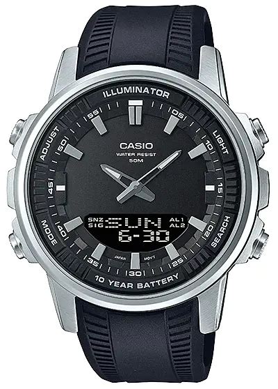 Casio AMW-880 наручные часы на каждый день с записной книжкой