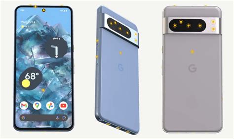 Смартфон Google Pixel 8 Pro получит датчик температуры