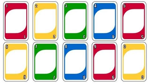 Make Your Own Uno Schematic Uno Skip Card Image
