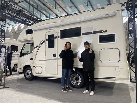 東北キャンピングカーショー搬入日 バンテック埼玉スタッフブログ