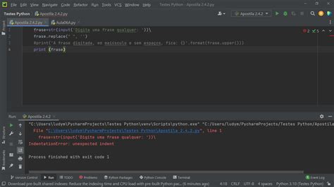 Manipulação de strings em Python strip Programação outros Clube do Hardware