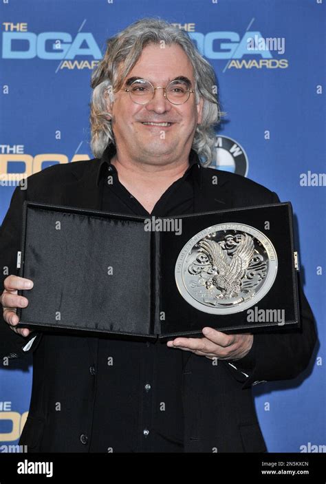 Paul Greengrass Poses In The Press Room Of The The 66th Annual Dga