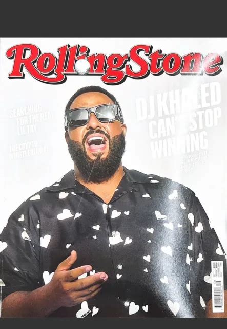 rolling stone magazine december 2023 issue 1382 dj khaled brand new in