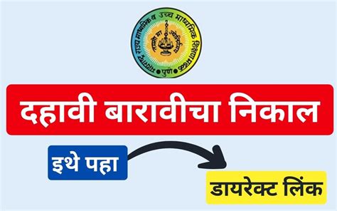 Ssc Hsc Result 2023 दहावी बारावीच्या पुरवणी परीक्षेचा निकाल जाहीर इथे