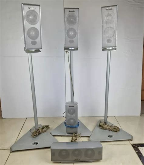 Panasonic Speaker System Surround Sound With Tweeter And Stand £29 99