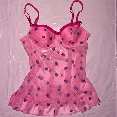 Victorias Secret Womens Pink Bra Depop
