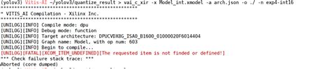 int 16 quantization · issue 712 · xilinx vitis ai · github