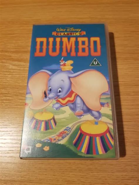 Walt Disney Classics Dumbo Vhs Pal Video Brand New Sealed £9