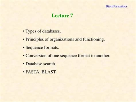 Ppt Lecture 7 Powerpoint Presentation Free Download Id428546