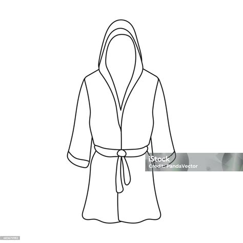 흰색 배경에 고립 개요 스타일에서 복싱 가운 아이콘 권투 기호 스톡 벡터 일러스트입니다 0명에 대한 스톡 벡터 아트 및 기타