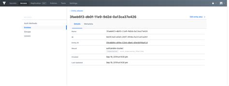 Templated Policies For Kubernetes Auth · Issue 7497 · Hashicorpvault · Github