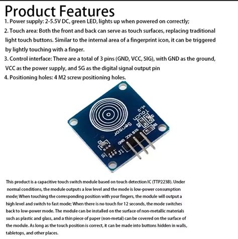 Touch Switch Sensor Voltcraft