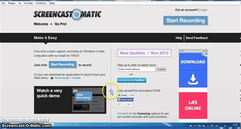 Screencast O Matic YouTube