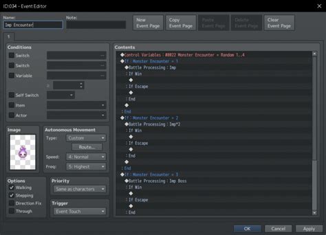 Event Chase Player Respawn RPG Maker Forums