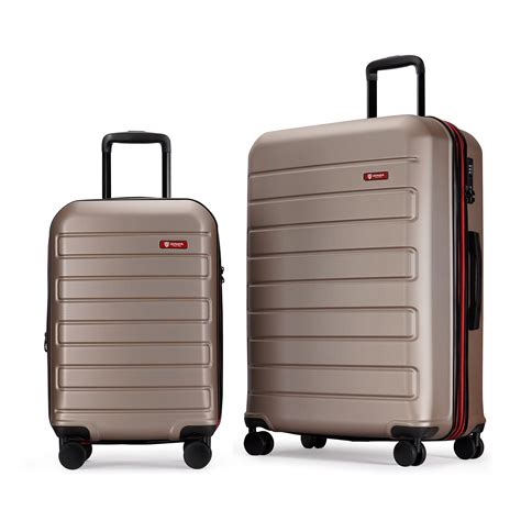 Free Shipping Ginza Travel 2 Piece Hardside Expandable Luggage Sets