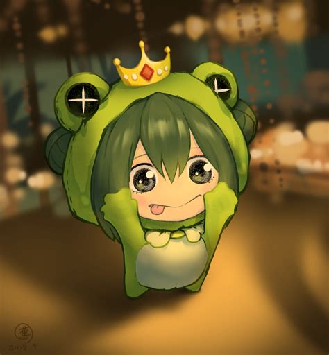 Chibi Frog Want Hugs R Churchoffroppy