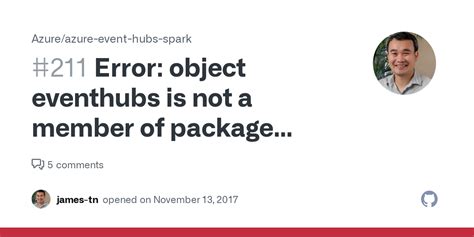 Error Object Eventhubs Is Not A Member Of Package Orgapachespark